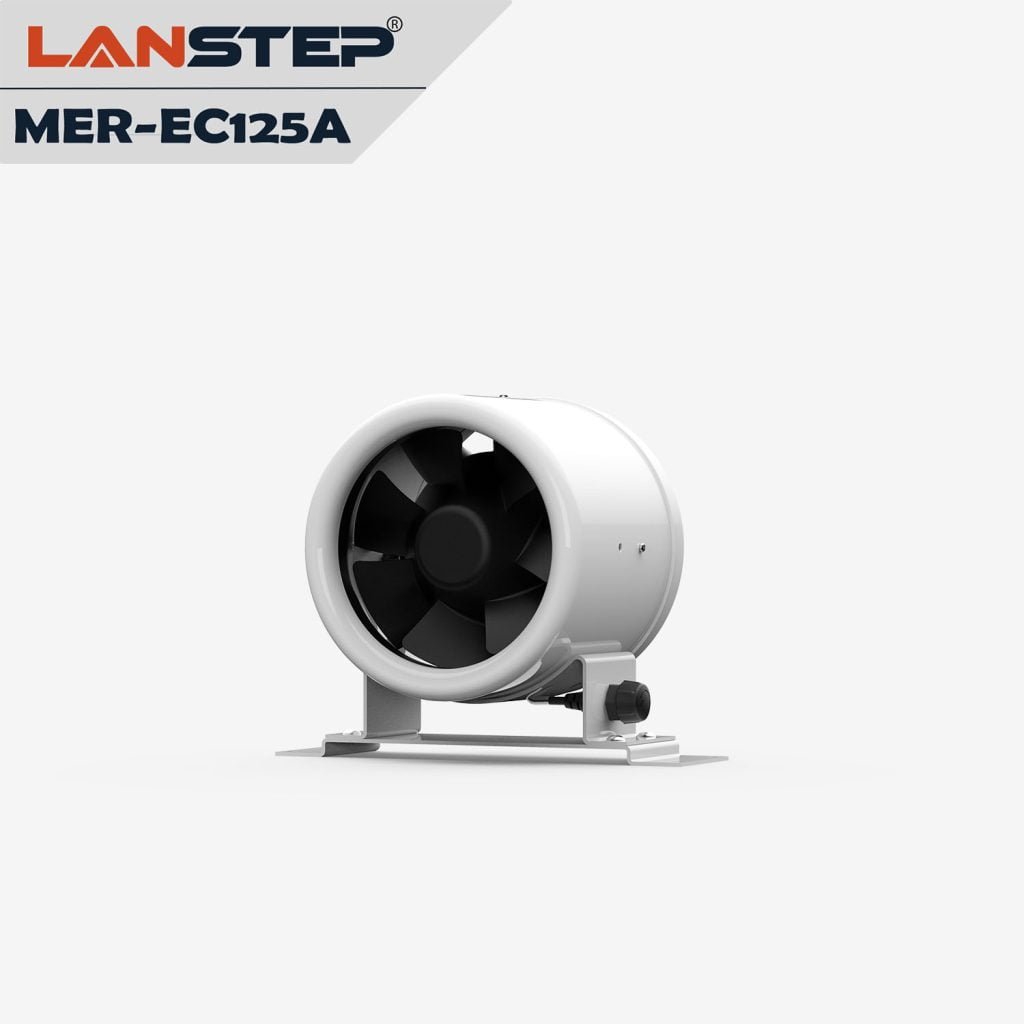 5 inch TurboVent Inline Duct Fans with EC Motor | Perfect for Grow Tent